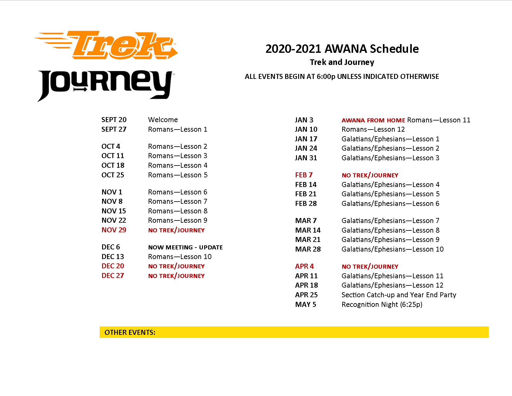 Awana Programs | Washington Heights Baptist Church